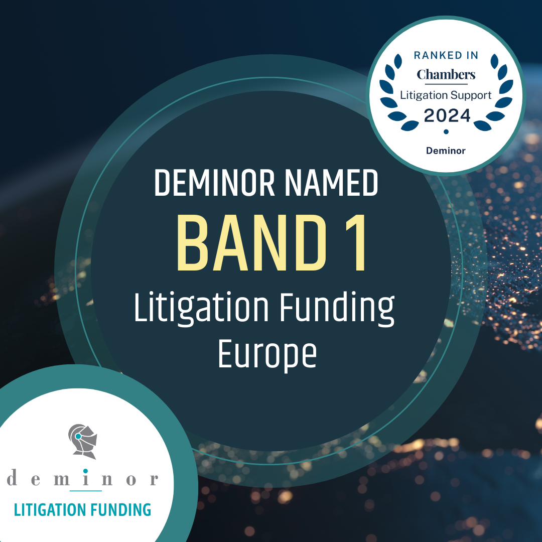 Deminor Litigation Funding Achieves Band 1 Ranking in Chambers ...