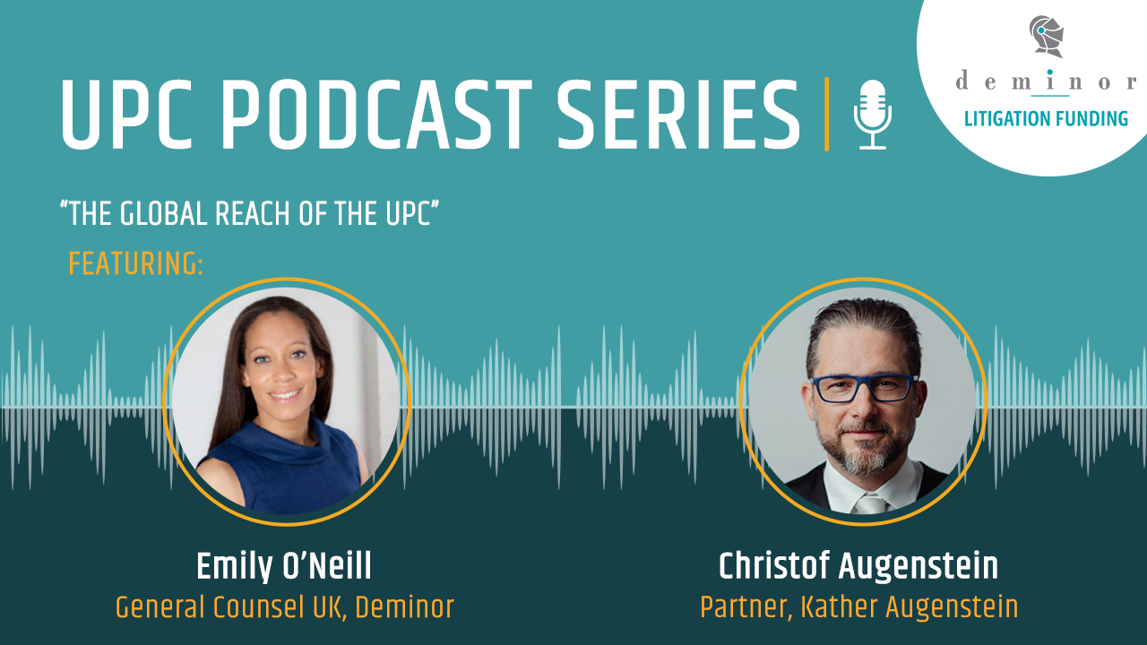 UPC Podcast Series: 'The Global Reach of the UPC' - featuring Christof ...